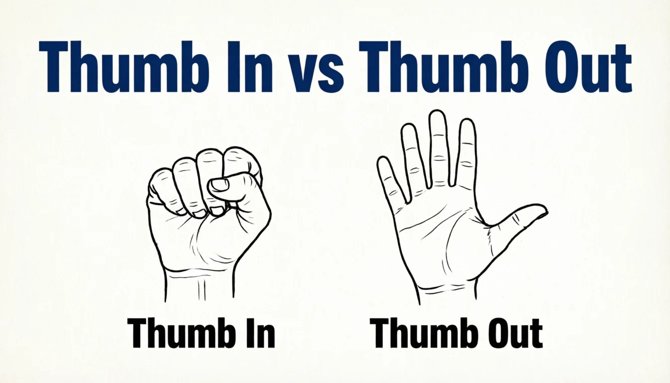 Thumb In vs Thumb Out (2026): Simple Meaning and Easy Examples