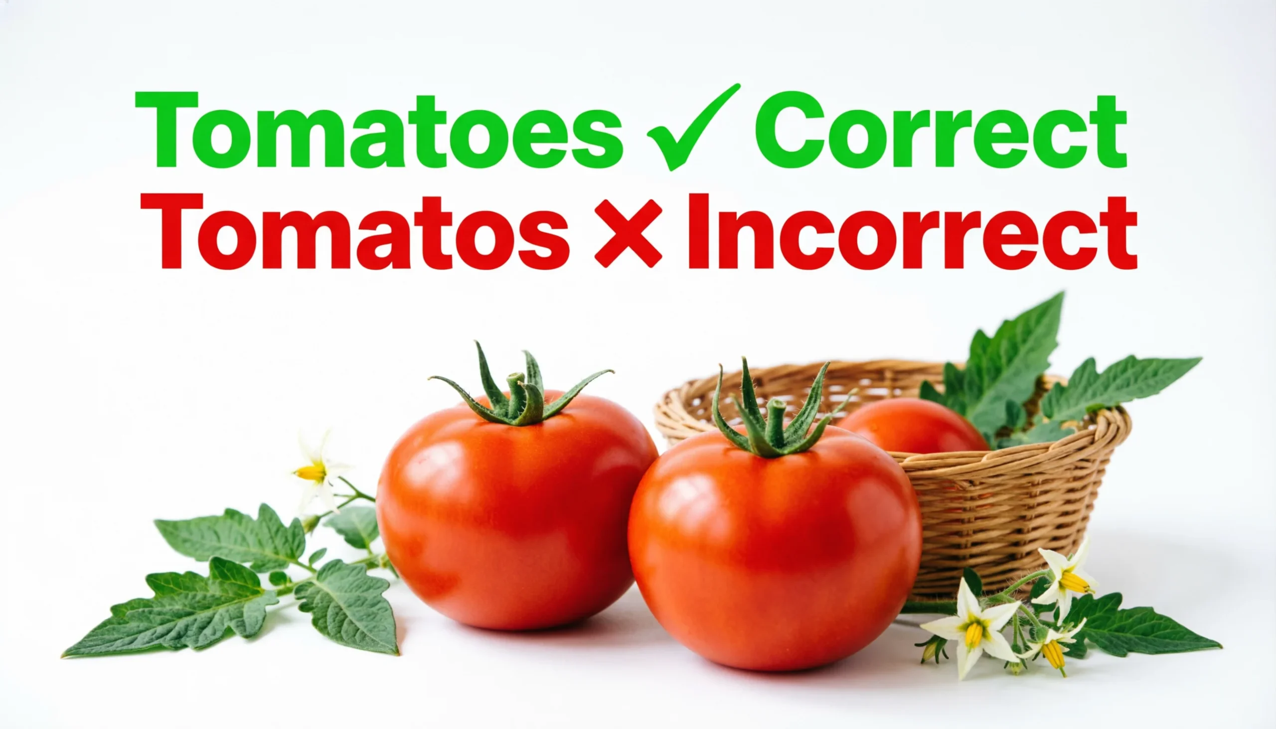 Tomatoes vs Tomatos; Simple Difference Explained Clearly
